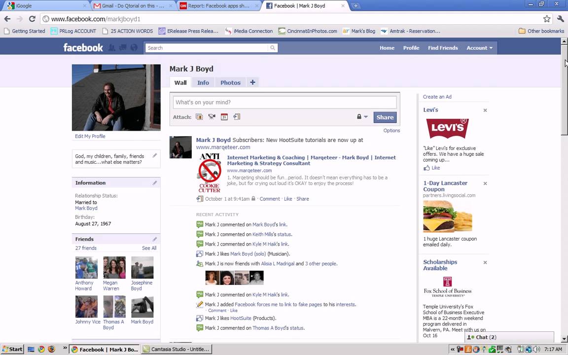 10 19 10 Facebook Sharing Info - YouTube