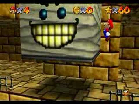 Lets Play Super Mario 64! Goomba Pyramid! (34) - YouTube
