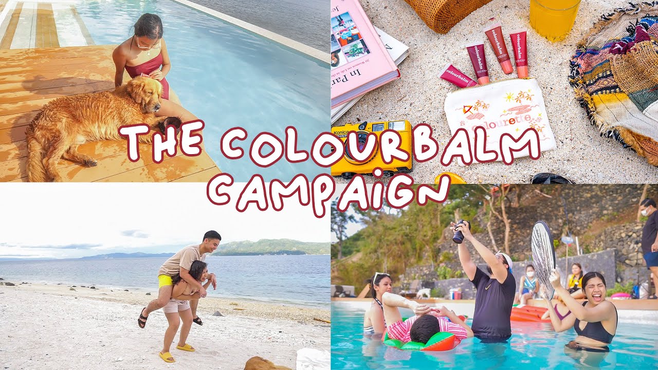 BEHIND THE SCENES: COLOURETTE’S COLOURBALM CAMPAIGN SHOOT - YouTube