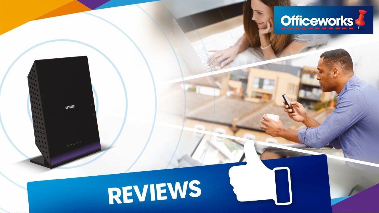 Netgear AC1600 VDSL/ADSL Modem Router D6400 - YouTube