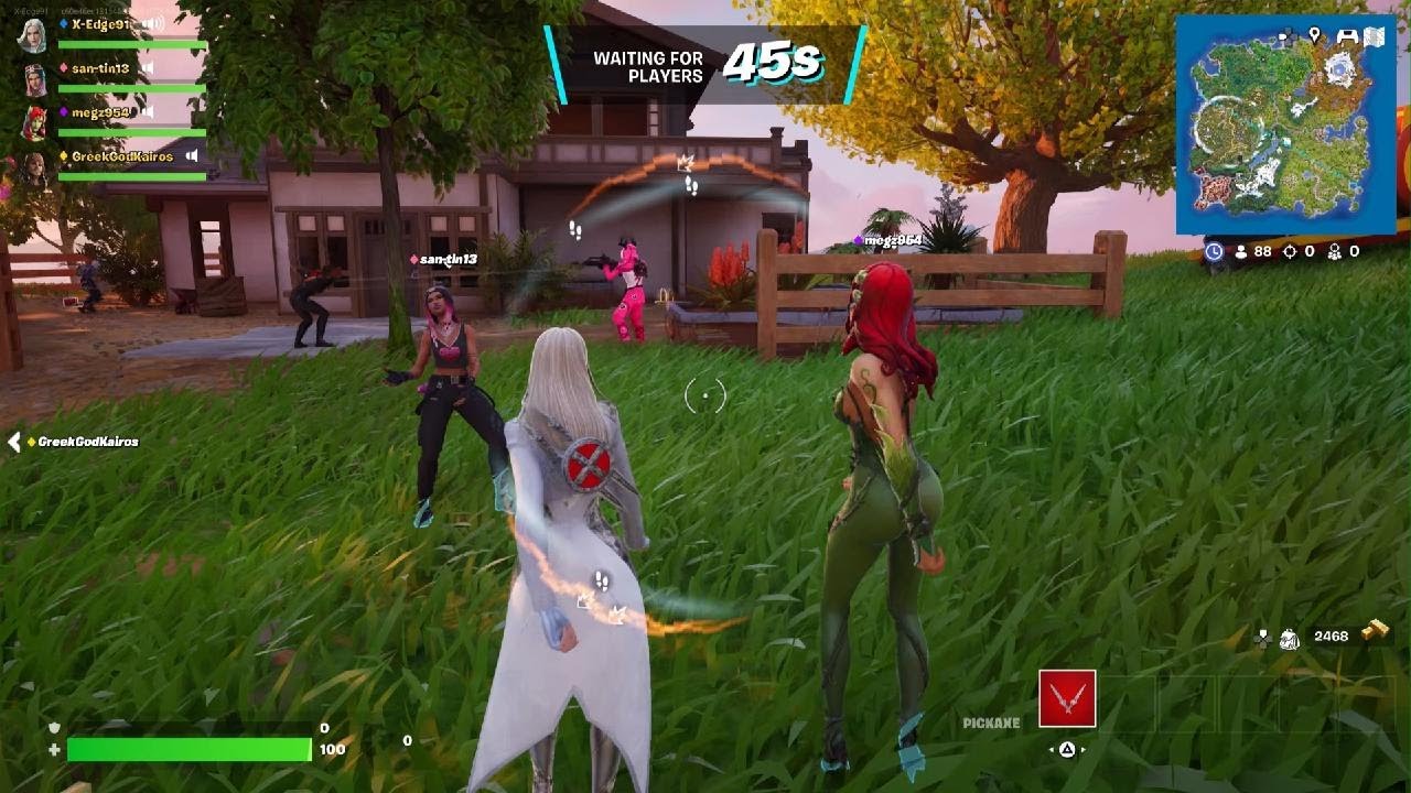 Fortnite - Bat Gang (Zero Build - Squad/Emma Frost) - YouTube