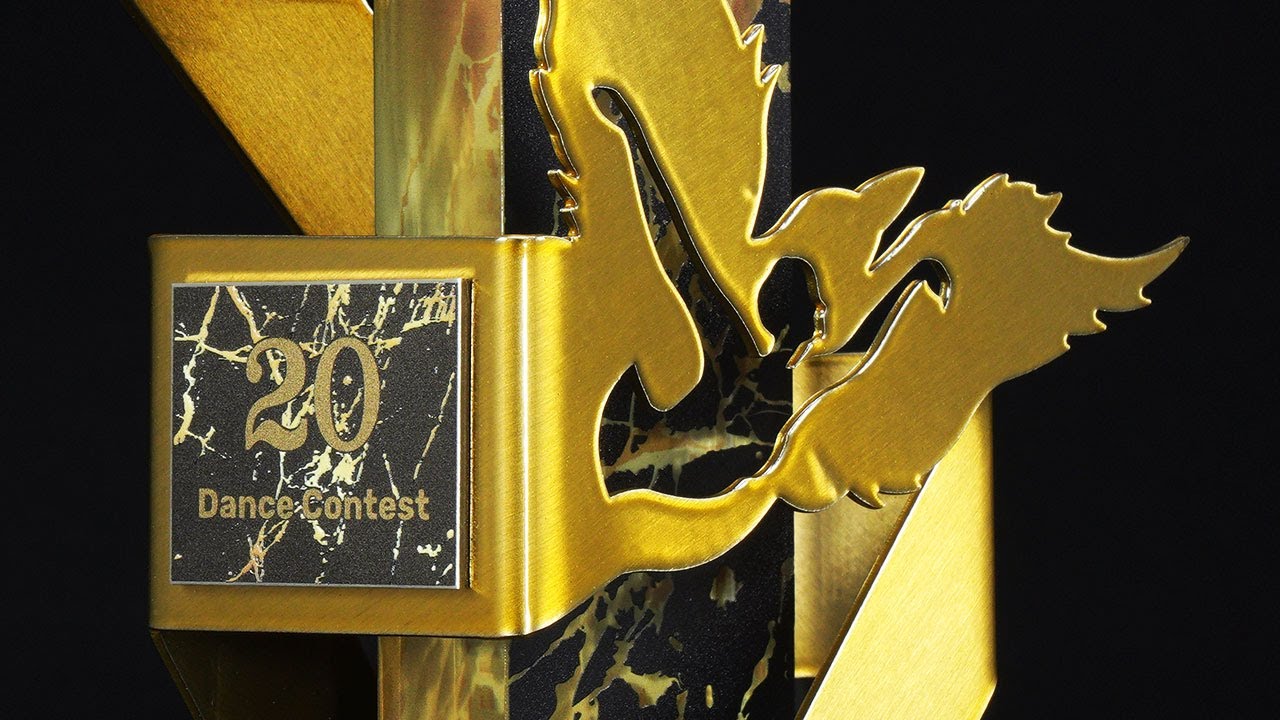 Dance Contest trophy for occasional event I Modern Forms - YouTube