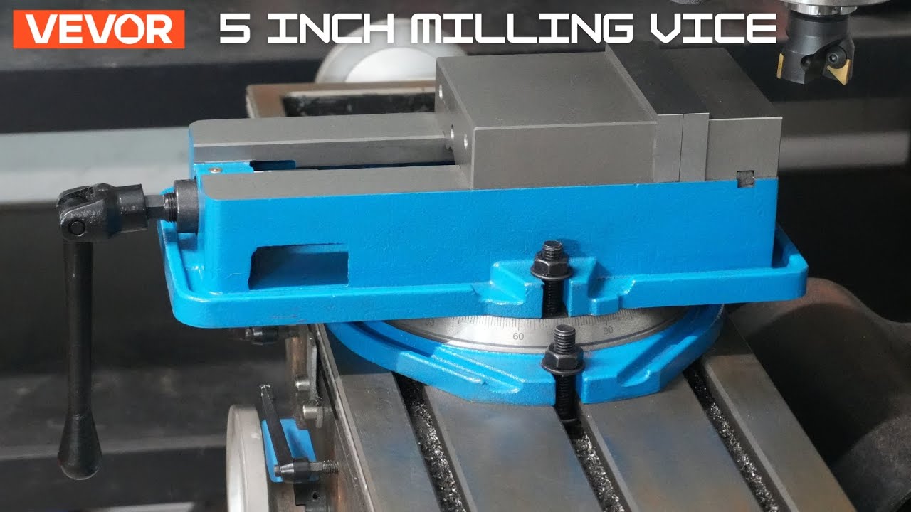 VEVOR 5 INCH MILLING VICE | UNBOXING, SETUP & REVIEW - YouTube