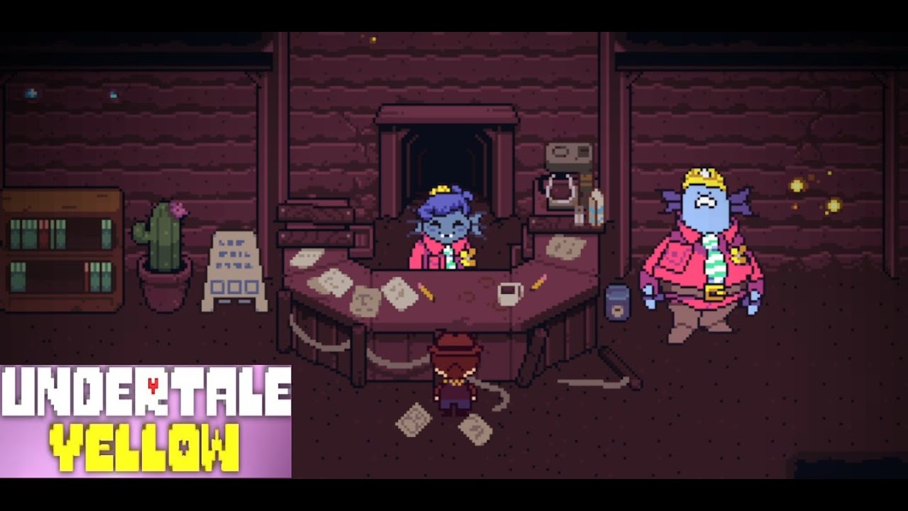 ОГРОМНЫЕ ПЕЩЕРЫ! Undertale Yellow #6 - YouTube