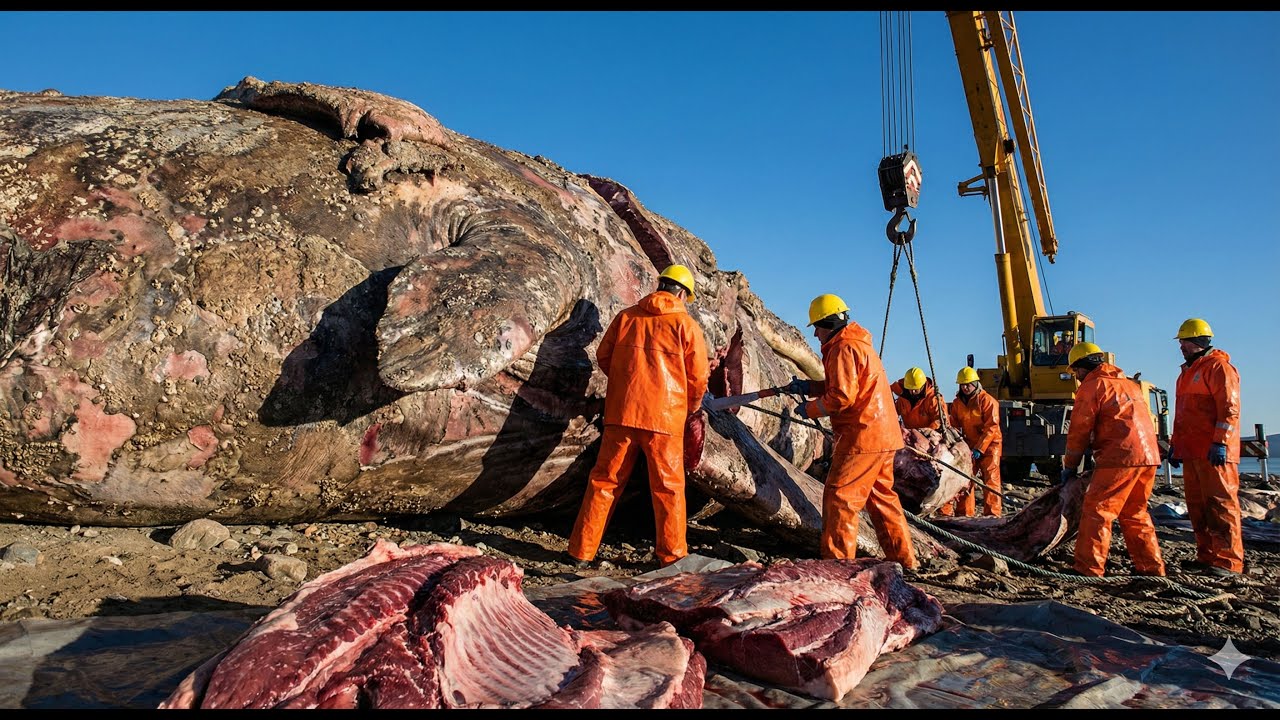 The 3,500KG Giant Grouper Encounter – Deep-Sea Longline Fishing ...