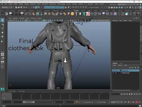 How to add custom clothes on the character in Unreal Engine 5 - YouTube