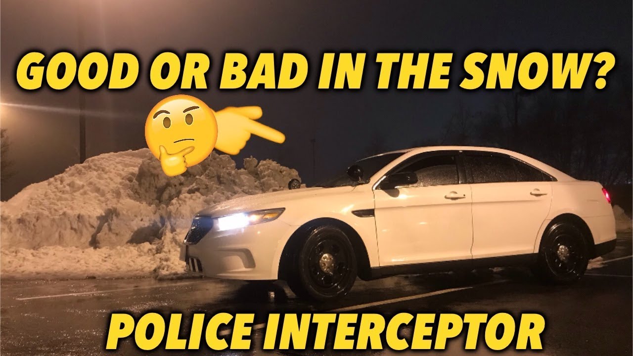 Snow Warrior! (Interceptor Sedan snow driving) - YouTube