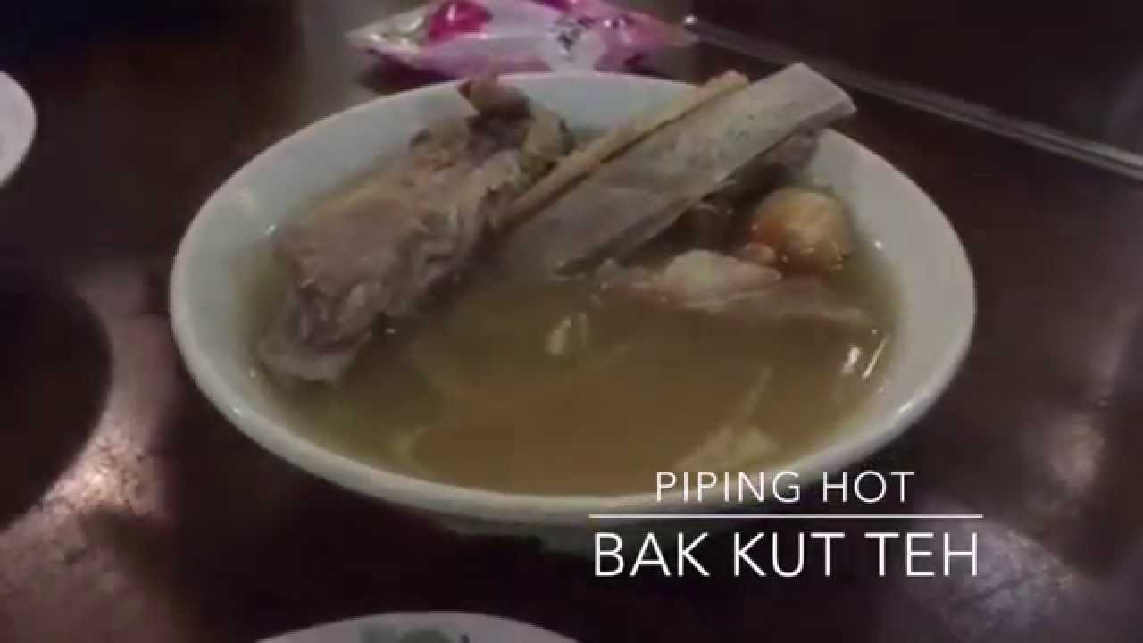 Piping hot Bak Kut Teh - YouTube