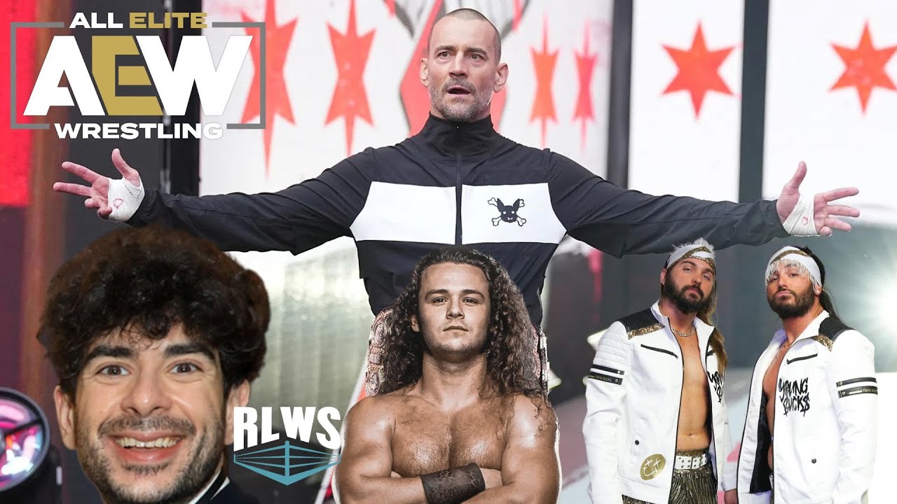 AEW will be Showing Footage of CM Punk and Jack Perry All In Fight on ...