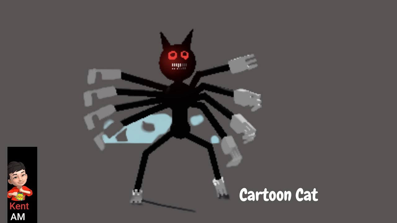 Cartoon Cat Trevor Creatures World Test - YouTube