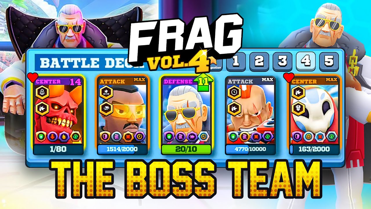 THE BOSS TEAM Gameplay | THE BOSS Triumph Rewards 🔥 Frag Pro Shooter ...