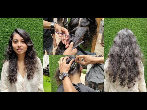 Mumbai's Girl Getting Undercut With Short Bob For New Look | Pineapple Salon