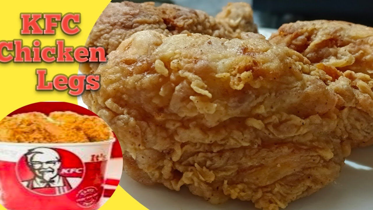 How to Make a famous KFC Style chicken leg At home condition - YouTube