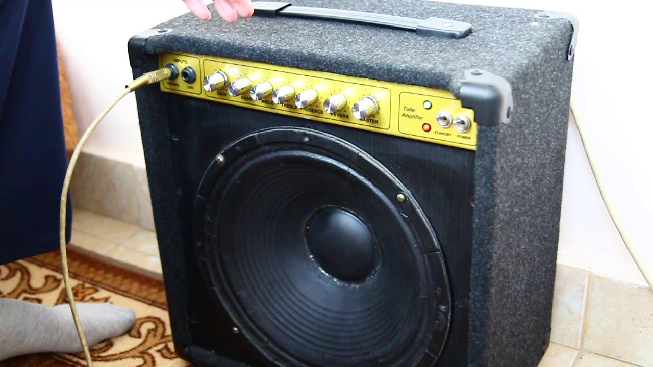 diy guitar tube amplifier 5W - YouTube