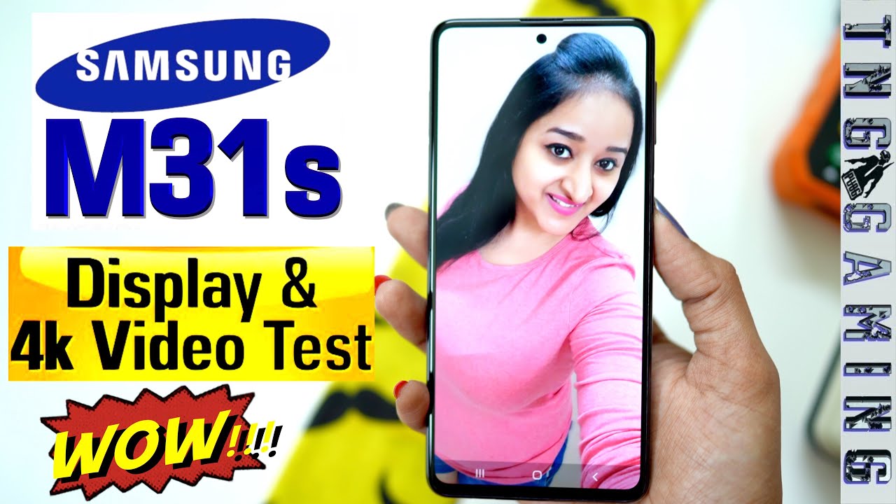 Samsung Galaxy M31s - 4K Video & Display Test - YouTube