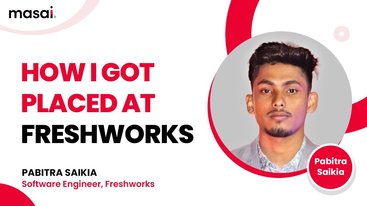 Placed As A Software Engineer At Freshworks | Masai Alumni - YouTube