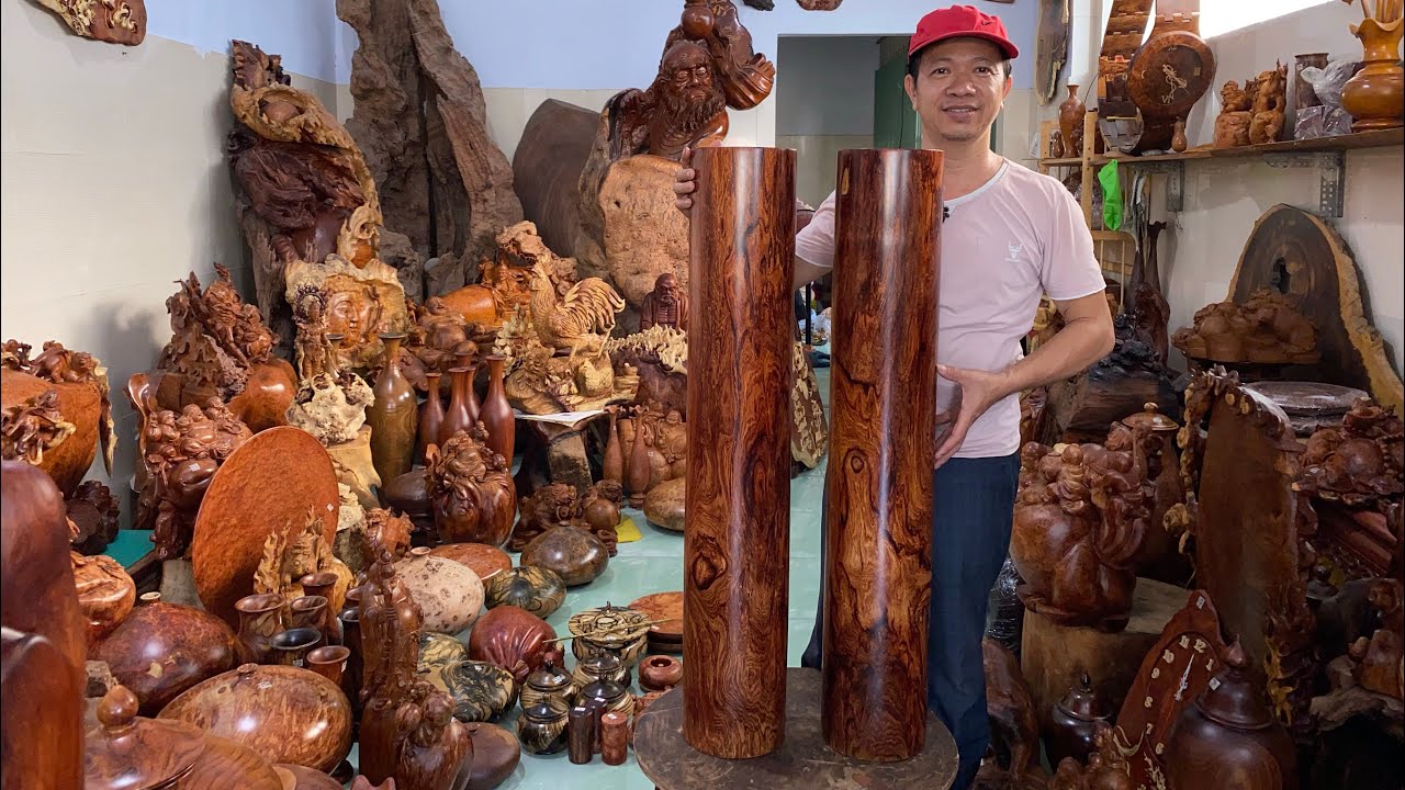 Cặp trụ cẩm cùng cây vân bông đẹp đáng sưu tầm.. (30-8-2022) - YouTube