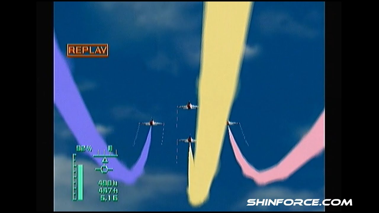 Aero Dancing featuring Blue Impulse :: F-2A Demonstration :: Dreamcast ...