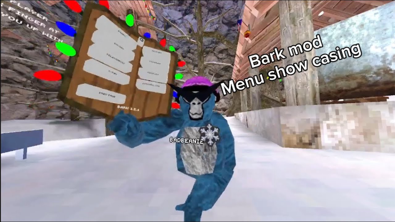SHOW CASING THE BEST MOD MENU (Bark) - YouTube