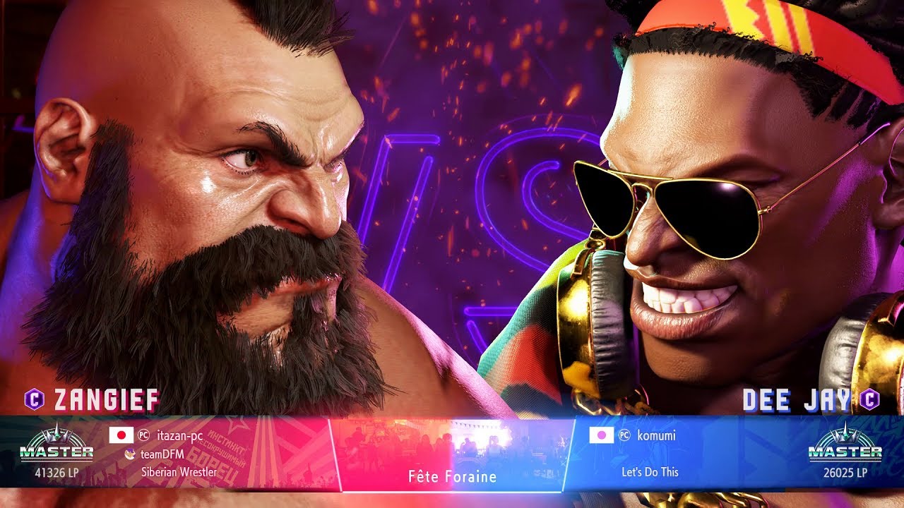 Sf6 Itazan Zangief Vs Komumi Dee Jay Street Fighter 6 Youtube