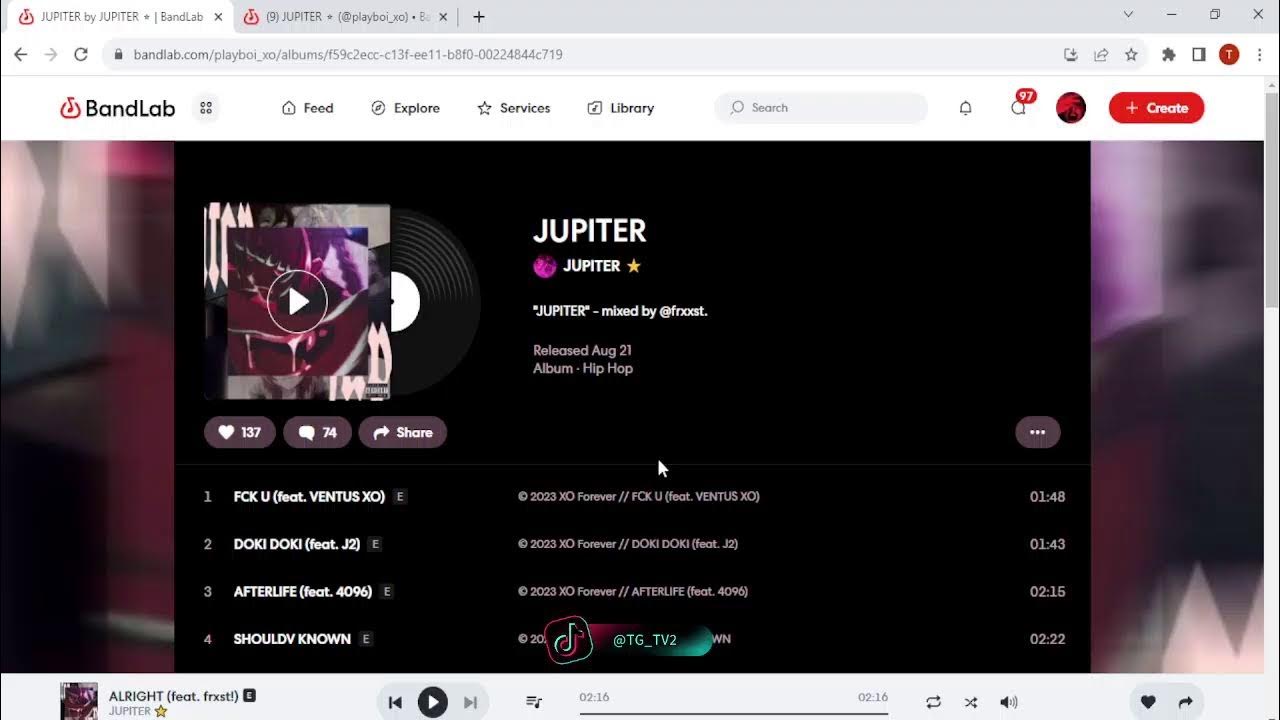 TG REACTS TO PLAYBOI XO'S JUPITER ALBUM - YouTube