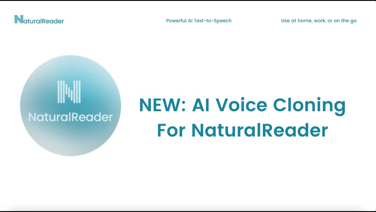 NaturalReader AI Voice Generator Overview - YouTube