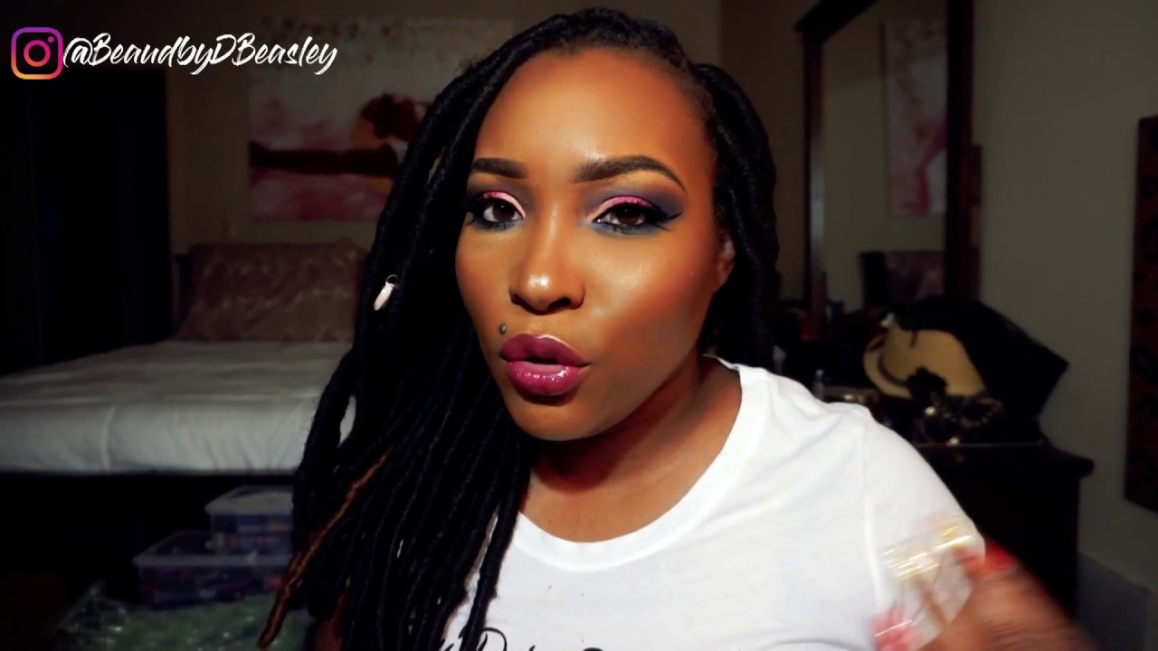PATRICKSTARR X MAC COSMETICS ROUND 2 REVIEW & TRY ON !! | FLORAL REALNESS | BEAU'D BY D.BEASLEY ...