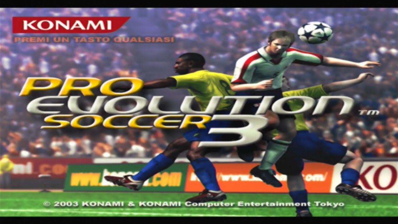 RETROGAMEPLAY PRO EVOLUTION SOCCER 3 DERBY MILAN - INTER PS2 - YouTube