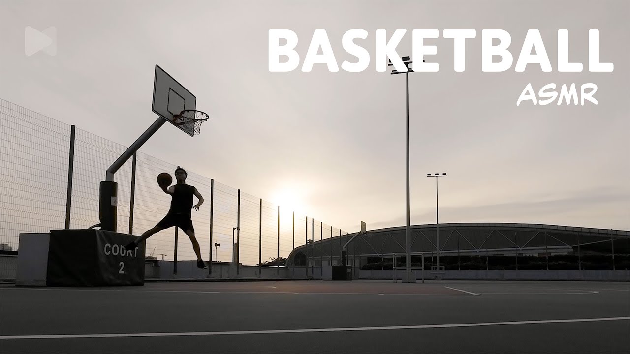 Relaxing ASMR | Early Morning Basketball Drills - YouTube