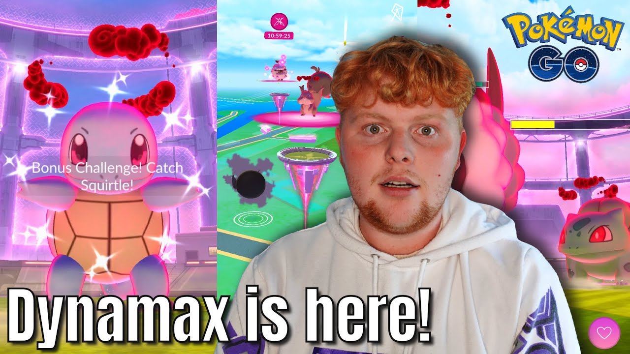 Insane Dynamax Raid Luck! Dynamax is here in Pokémon Go! - YouTube