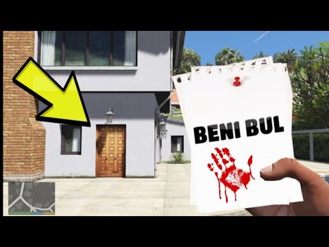 KANLI EVIN BAHÇESIN'DE KAPI BULDUM😱 - GTA 5 Gizemleri
