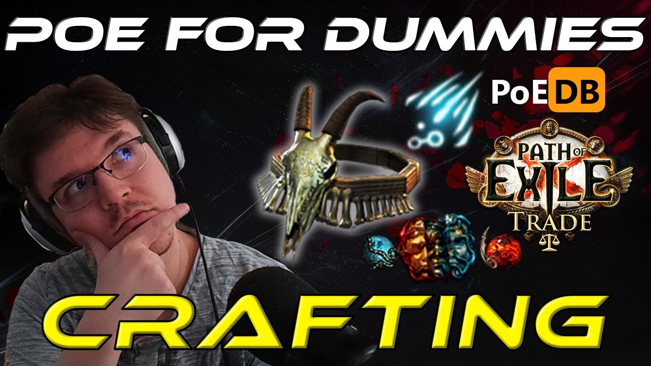 BEGINNER CRAFTING In 5 EASY Steps! PoE For Dummies - Path of Exile ...