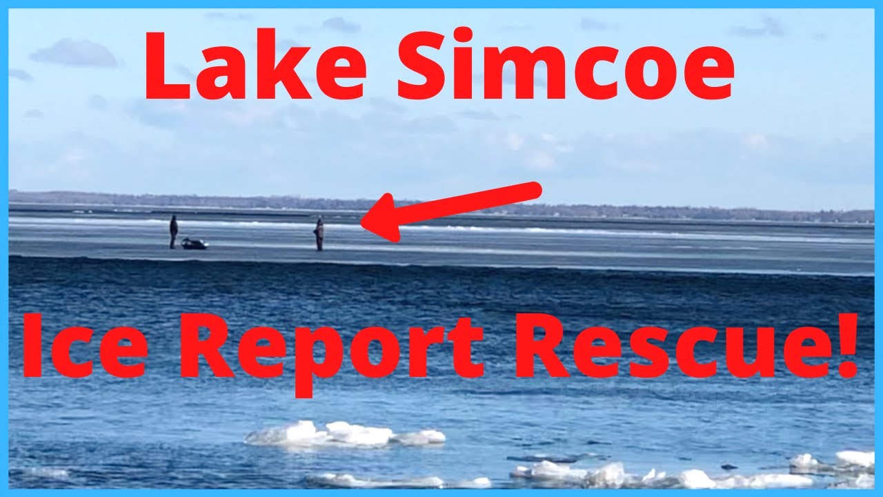 Lake Simcoe Ice Report, March 12, 2021: AIRBOAT RESCUE! - YouTube