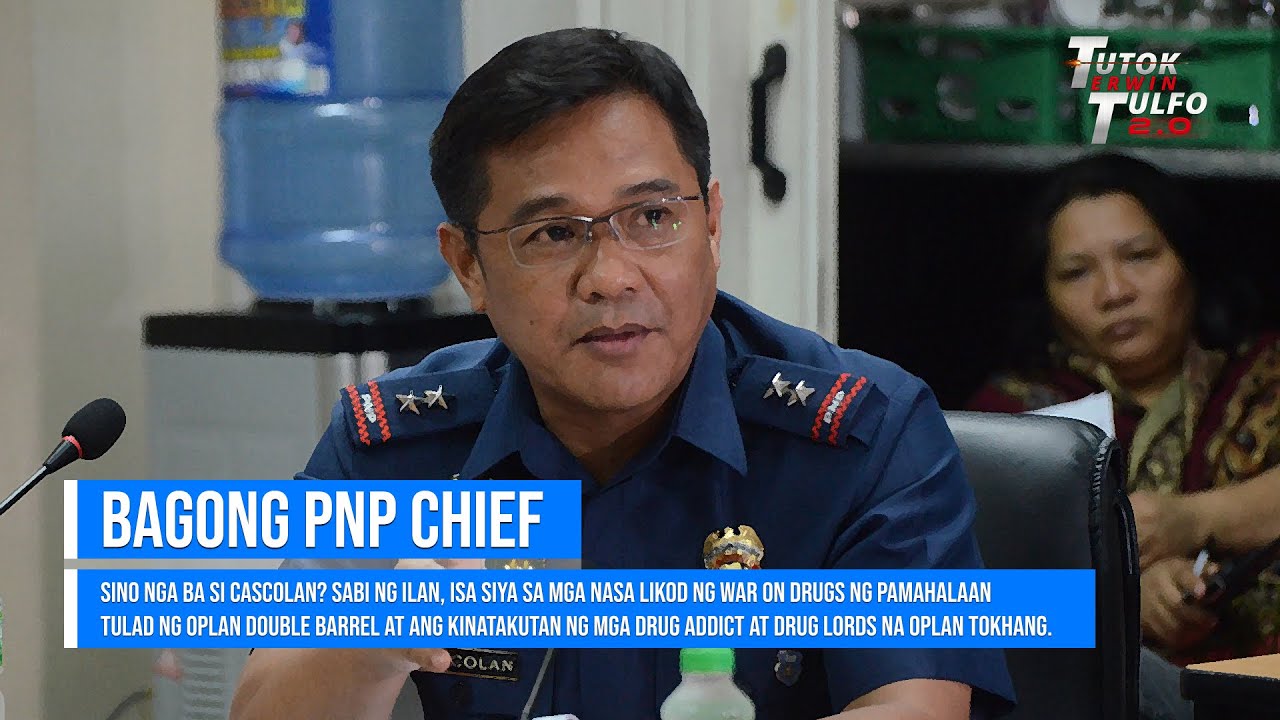 LT.GEN. CASCOLAN ANG BAGONG PNP - YouTube