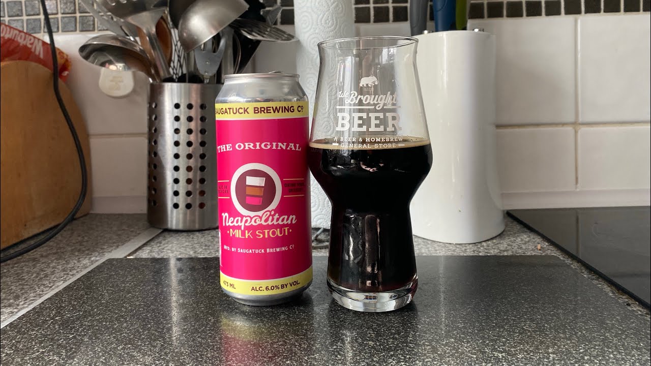 Neapolitan Milk Stout | @SaugatuckBrew - YouTube