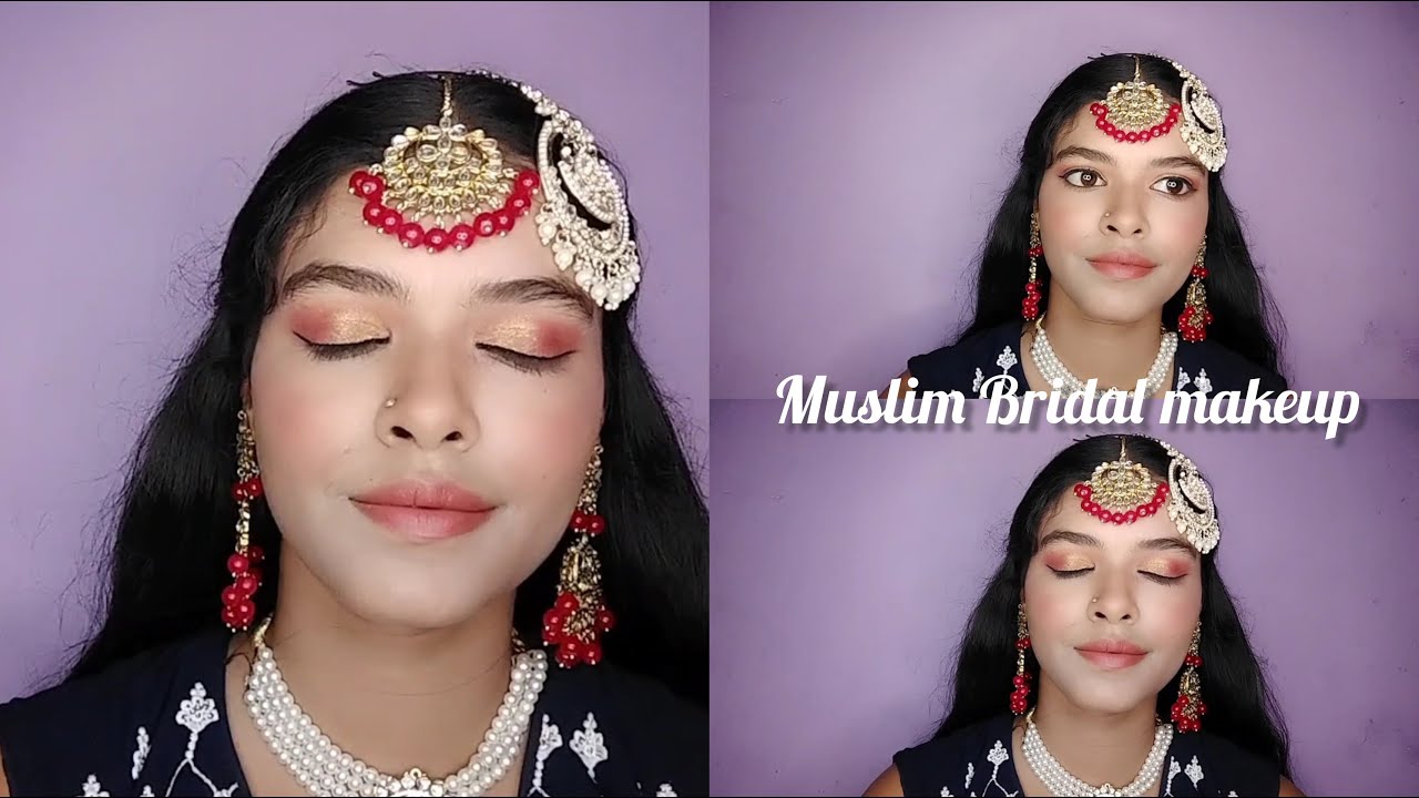 Muslim Bridal Makeup Tutorial / Bridal Makeup look - YouTube
