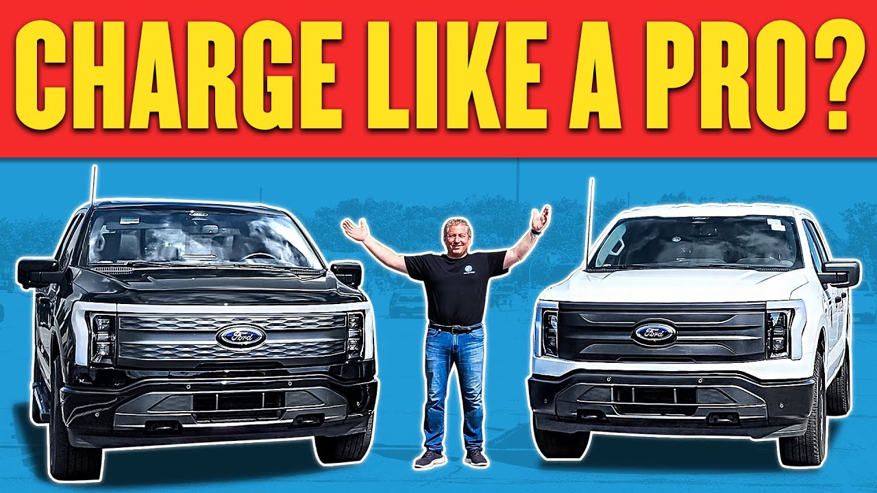 How Fast Does Ford F-150 Lightning Pro Standard Range Charge? - YouTube