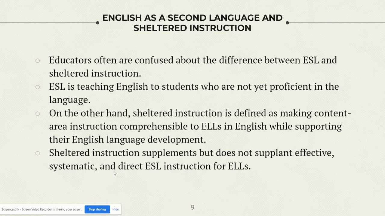 Program Models for English Language Learners - YouTube