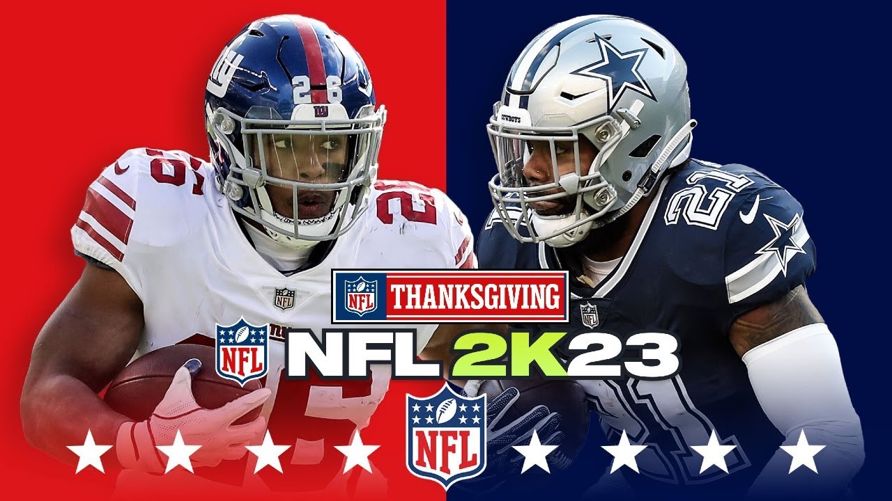NFL 2k23 | Giants Cowboys | NFL 2k5 Resurrected | PCSX2 | 2022 Season ...