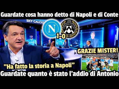 🔥Guarda cosa hanno DETTO su NAPOLI e CONTE 🗣 Grazie #antonioconte 🥲💙 #seriea 