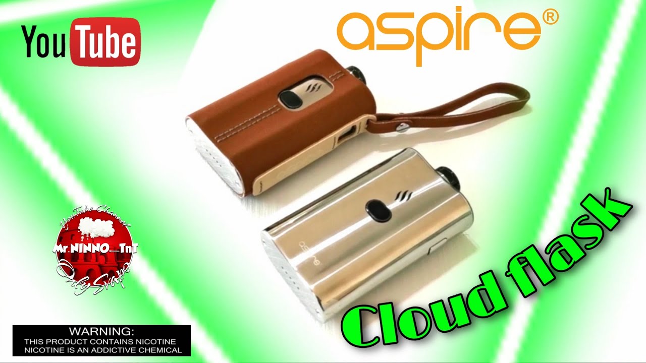 ASPIRE CLOUDFLASK kit MESH Coil semplicissimo da utilizzare - YouTube