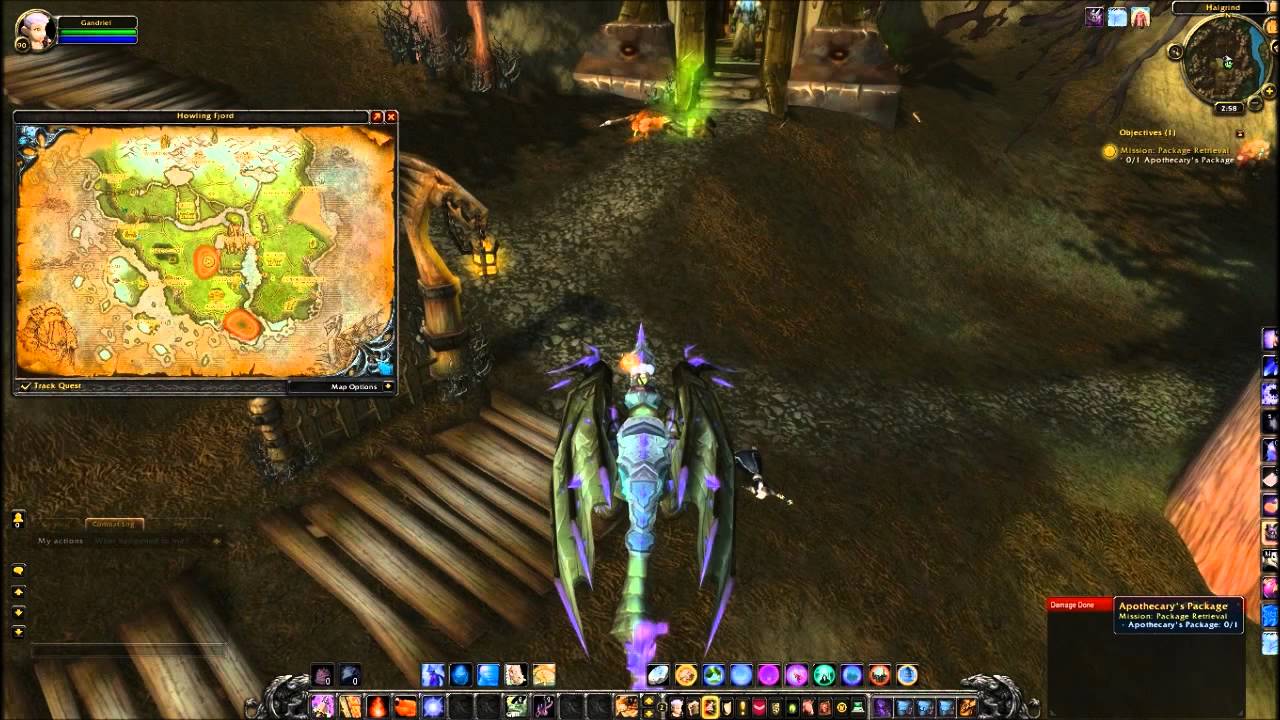 Mission: Package Retrieval Quest - World of Warcraft - YouTube