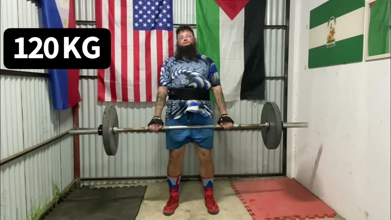 120 KG deadlift - YouTube