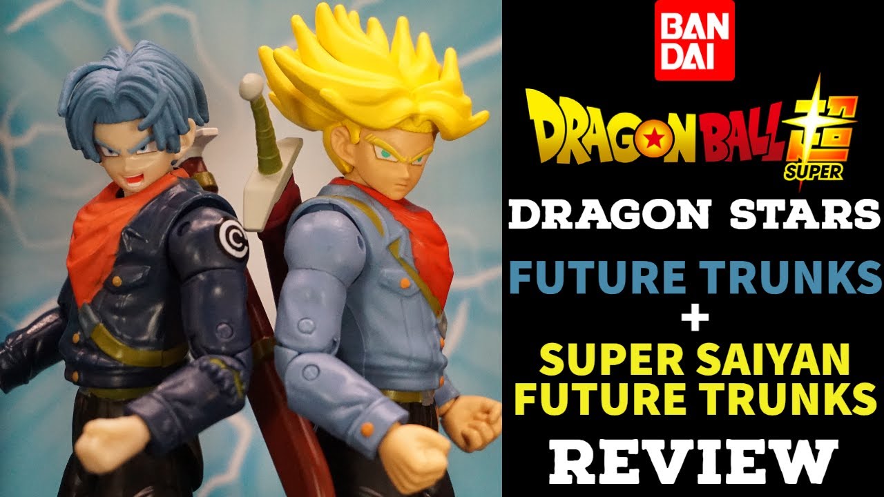 Bandai Dragon Stars Future Trunks + Super Saiyan Future Trunks Review ...