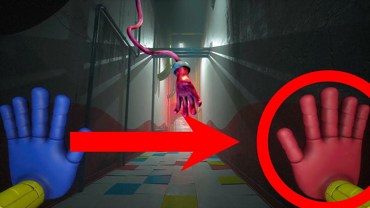 What if you SAVE your red hand?? (Poppy Playtime: Chapter 2) - YouTube