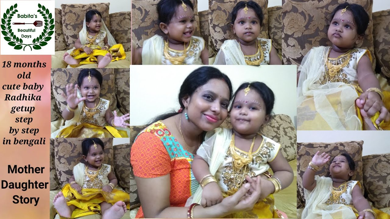 Baby Girl In Radha Getup at Nilsa Sutton blog