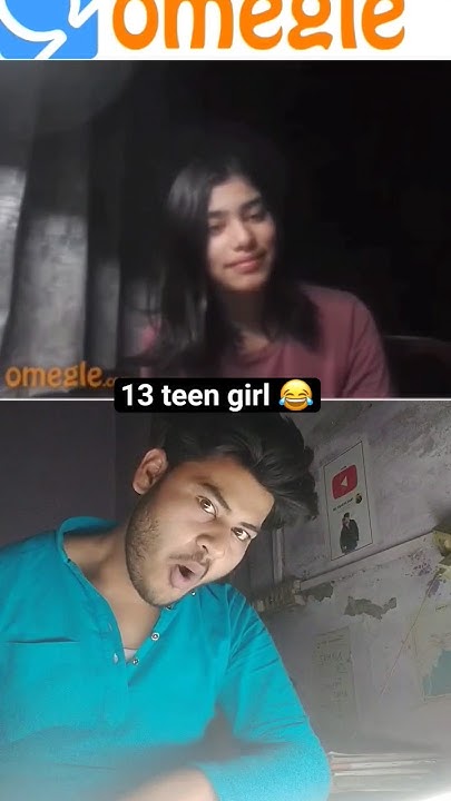 13 Year Girl 😂 || Omegle reaction || funny|| #funny #reaction #omegle #shorts - YouTube