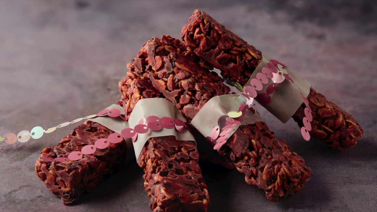 Granola Bars with Beetroot Chocolate - YouTube