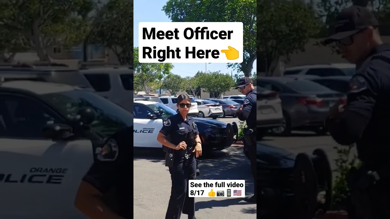 "Meet Officer Right Here" #FirstAmendmentRights - YouTube