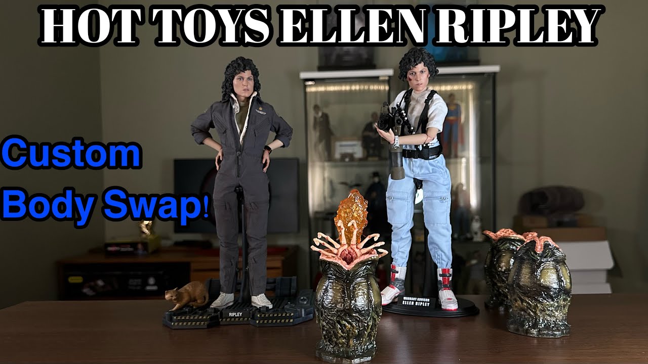 Customising the Hot Toys Alien: Ellen Ripley 1/6 scale figure! - YouTube